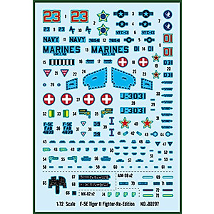 Hobby Boss F-5E Tiger II Fighter Airplane Model Building Kit