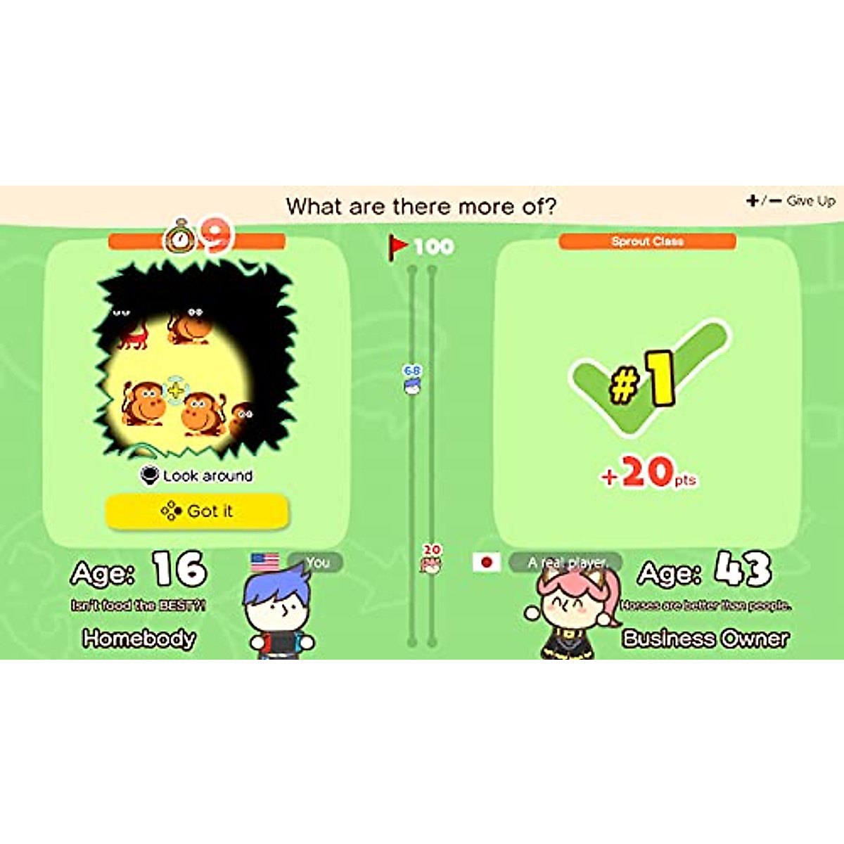 Big Brain Academy: Brain vs. Brain - Nintendo Switch