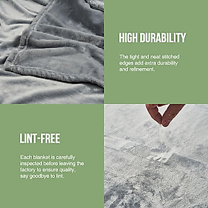 Commollis Oversized King Fleece Blanket 120x120 Inches, A whole Giant Huge seamless blanket for Families, Couples & Friends - Extra Large Big Soft Blanket - California King Warm Blanket 10x10