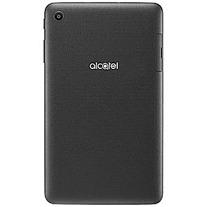 Alcatel 1T 7.0" 9013A (16GB, WiFi + Cellular) Face Unlock, Android 10, GPS, Tablet + Phone US 4G Volte GSM Unlocked (T-Mobile, AT&T, Metro PCS, Straight Talk) (Prime Black) (Renewed)