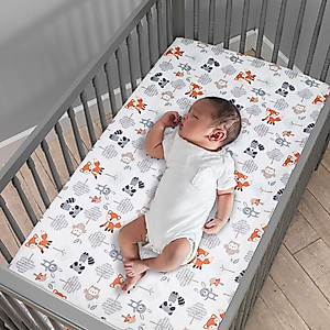 Bedtime Originals Woodland Friends 3Piece Crib Bedding Set, Multicolor