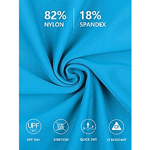 ATTRACO Slimming Bathing Suits for Women One Piece Sporty Swimsuits Exercise Training Swimwear