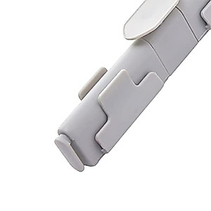 Colcolo Portable Gare Sorting Clip Sorting Bin Trash Can Accessories Household Classification Trash Folder for Camping Cupboard, Grey