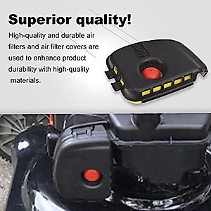 595660 Air Cleaner Cover & 799579 Air Filter Kit Compatible with B&S 590581 08P502 08P602 09P602 09P702 Series Engine for MTD Troy Bilt Lawn Mower and Blower - 2Pack