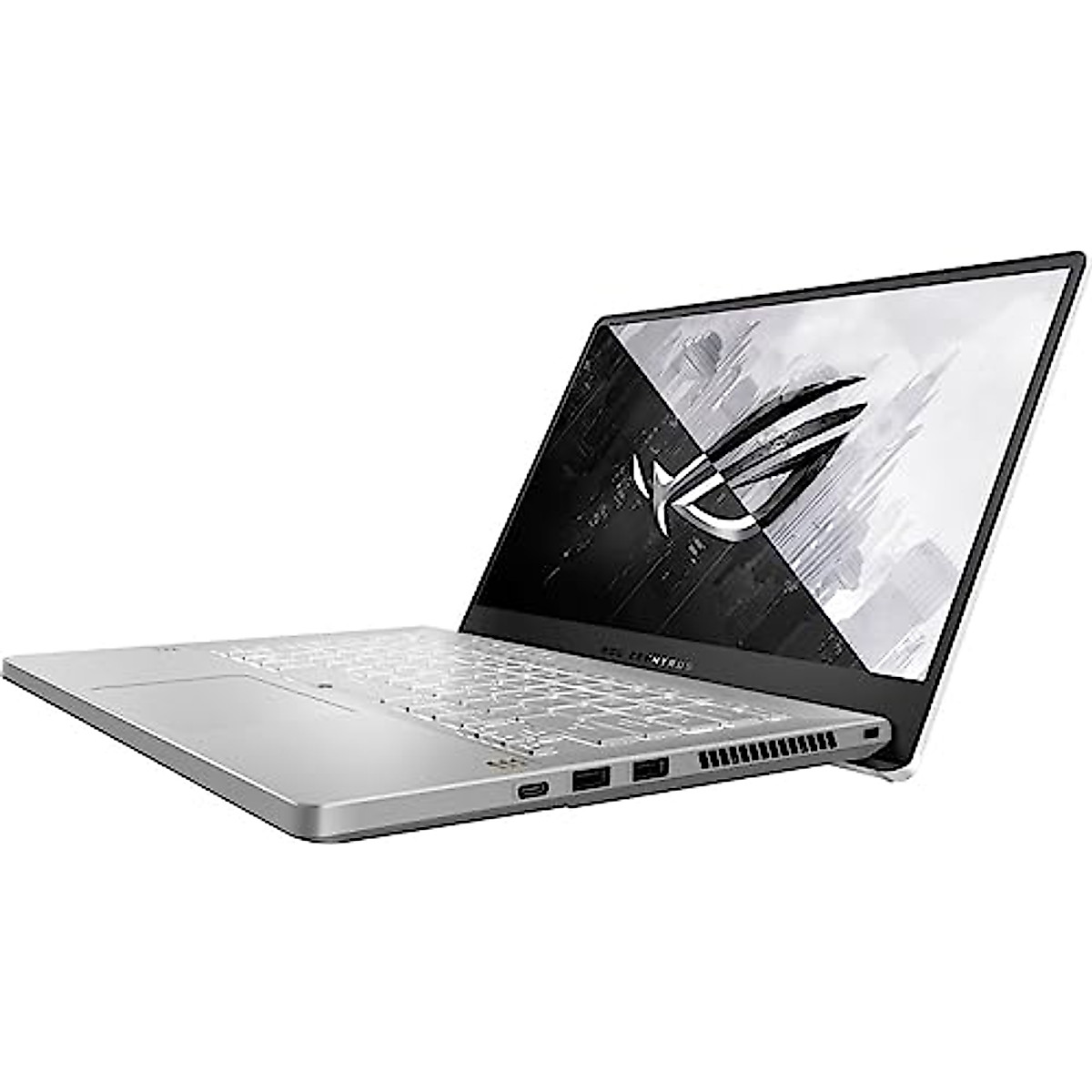 ASUS ROG Zephyrus Gaming Laptop 2023 Newest, 14" FHD 144Hz Display, AMD Ryzen 7 5800HS, NVIDIA GeForce RTX 3060 Graphics, 16GB RAM, 512GB SSD, Wifi6, Bluetooth, Windows 11 Home, Moonlight White