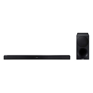 Samsung 2.1 Channel 290 Watt Soundbar with Wireless Subwoofer, Bluetooth, HDMI, USB, Optical Audio - HW-HM45C - FREE HDMI CABLE