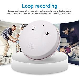 Mini Detector Camera, Full HD 1080P Wireless Security Nanny Detector Camera with Motion Detection/Remote View for Home and Office, No Audio