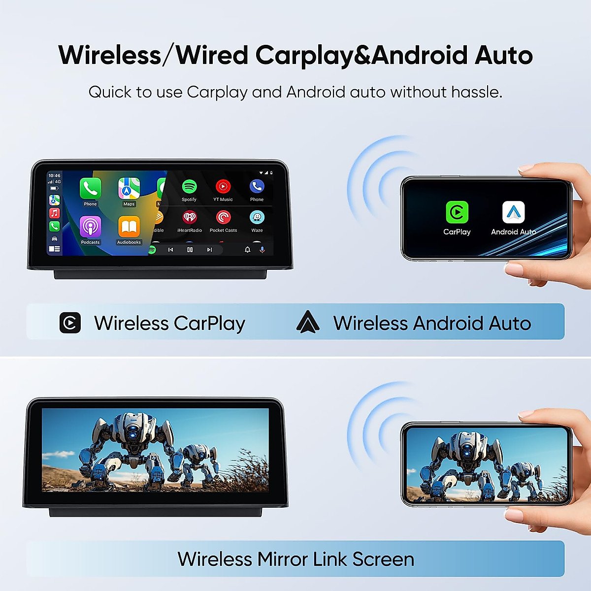 10.25 Qualcomm(4G+64G) 8Core 5G WiFi 1920 * 720 Android10 Car Stereo Radio for BMW 3 4 Series F30 F31 F34 F35 F32 F33 NBT System Support Carplay Android Auto 4G Bluetooth Navigation Multimedia Player