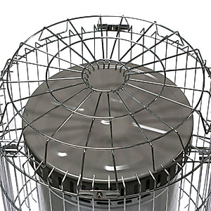 Kero World KW-24G Indoor Kerosene Heater, Large, Gray