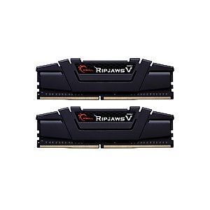 G.SKILL Ripjaws V Series (Intel XMP) DDR4 RAM 16GB (2x8GB) 4000MT/s CL18-22-22-42 1.35V Desktop Computer Memory UDIMM - Black (F4-4000C18D-16GVK)