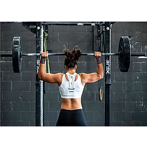 6 Pieces Wrist Wraps Wrist Straps Wrist Braces Wrist Support Compression Bands with Thumb Loops for Weightlifting, Working Out, Carpal Tunnel Relief, Workout, Weight Lifting, Men & Women (18")