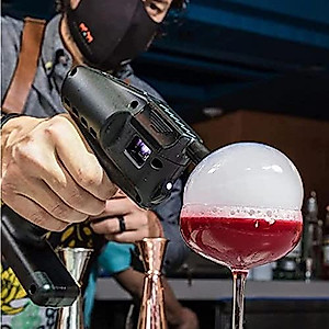 Smoking Gun Food Smoker,Cocktail Smoker Kit,Flavor Blaster Smoke Infuser Cold Smoke Bubble Gun for Classy Smoke, Infused Cocktails, Wine, Cheese, Meats & More