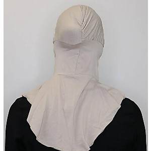 Modefa Ninja Hijab Bonnet Underscarf Cap (Black)