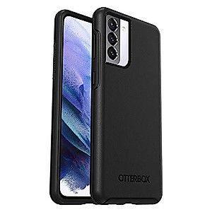 OtterBox SYMMETRY SERIES Case for Galaxy S21+ 5G (ONLY - DOES NOT FIT Non-Plus Size or Ultra) - BLACK