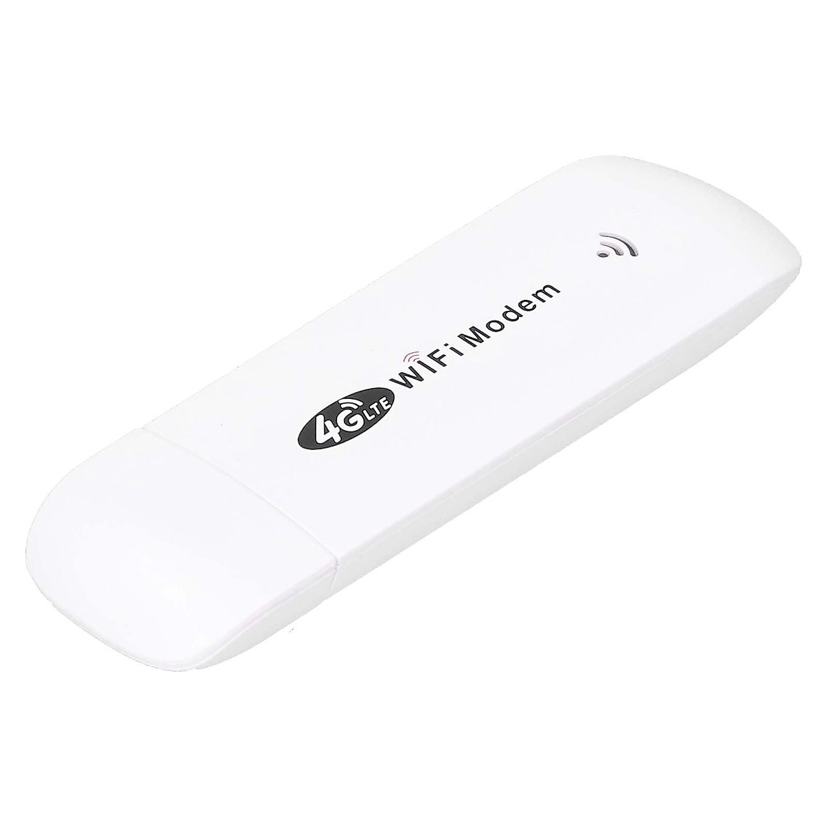 Modem Dongle, 4G LTE Modem, Modem Dongle with SIM Card Slot, TDD FDD Car Mini Router with LED Status Indicator, Up to 10 Associated Users 4G LTE Modem