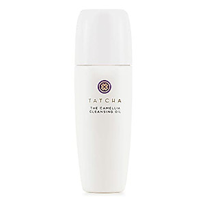 TATCHA Pure One Step Camellia Cleansing Oil: 2 in 1 Makeup Remover to Gently Cleanse and Dissolve Waterproof Makeup Leaving Silky Skin - 150 ml / 5.1 oz