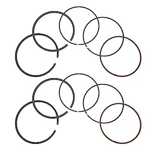 Garden Supplies 2 Set Gasoline Engine Generator Piston Replacement Parts Gasoline Generator Accessories(RvSky)