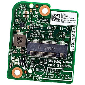 Deal4GO M.2 PCIe NVMe HDD Bracket Cover w/ SSD Daughter Board 9VX4T 09VX4T for Dell Optiplex 7070 7090 3090 Ultra, 2.5inch (0WH11F)