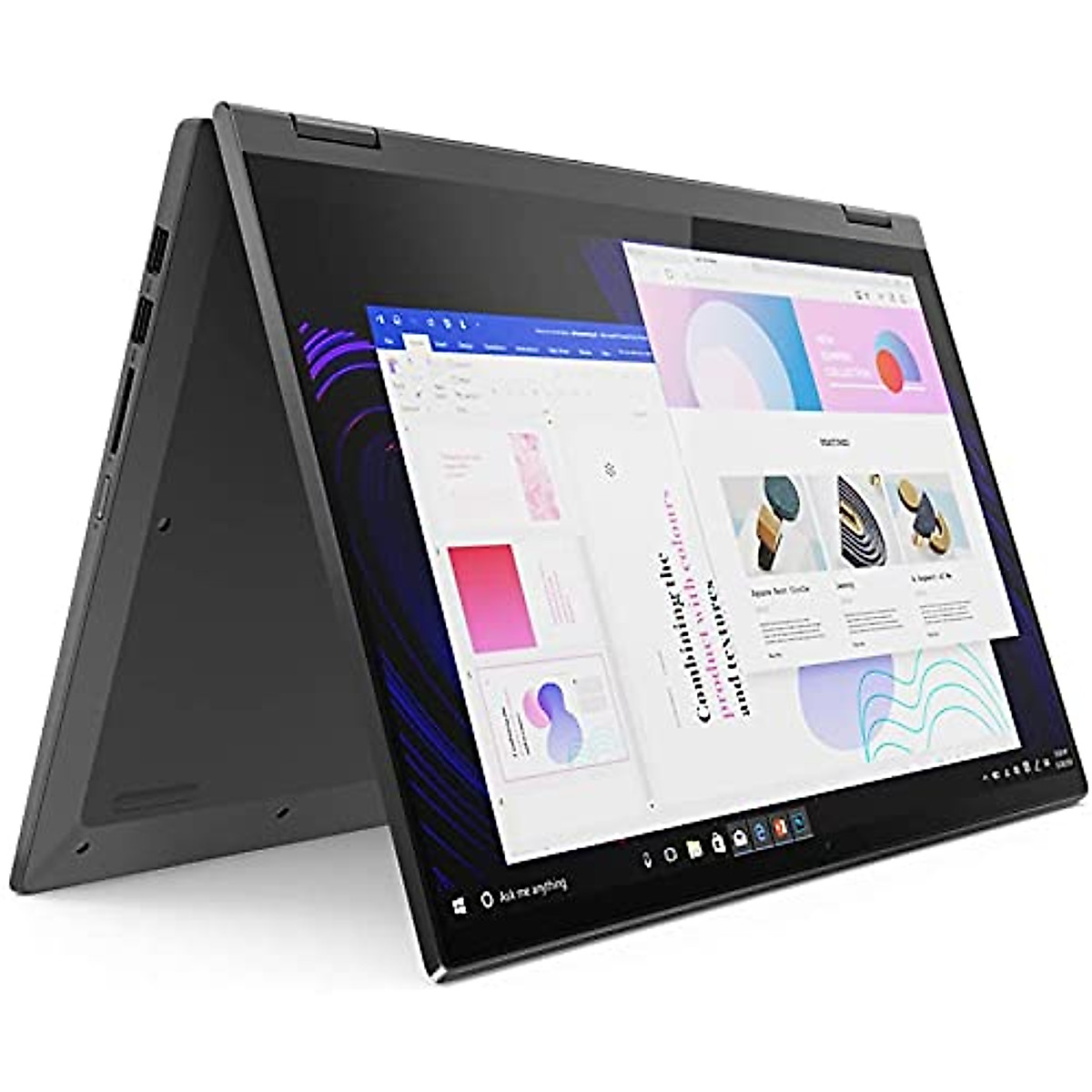 Lenovo Newest ideapad Flex 5 2-in-1 Laptop, AMD Ryzen 7 5700U(>i7-10750H) , 15.6" Full HD 1080P IPS Touch-Screen, Fingerprint, Type-C, Wi-Fi 6, Webcam (16GB RAM | 1TB PCIe SSD)