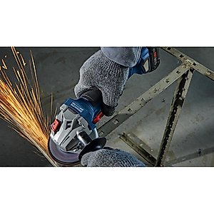 Bosch GWS18V-8N-RT 18V Brushless Lithium-Ion 4-1/2 in. Cordless Angle Grinder with Slide Switch (Tool Only) (Renewed)