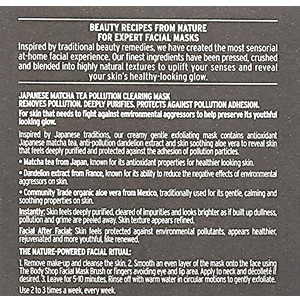 The Body Shop Japanese Matcha Tea Pollution Clearing Face Mask, 2.6 Fl Oz (Vegan)