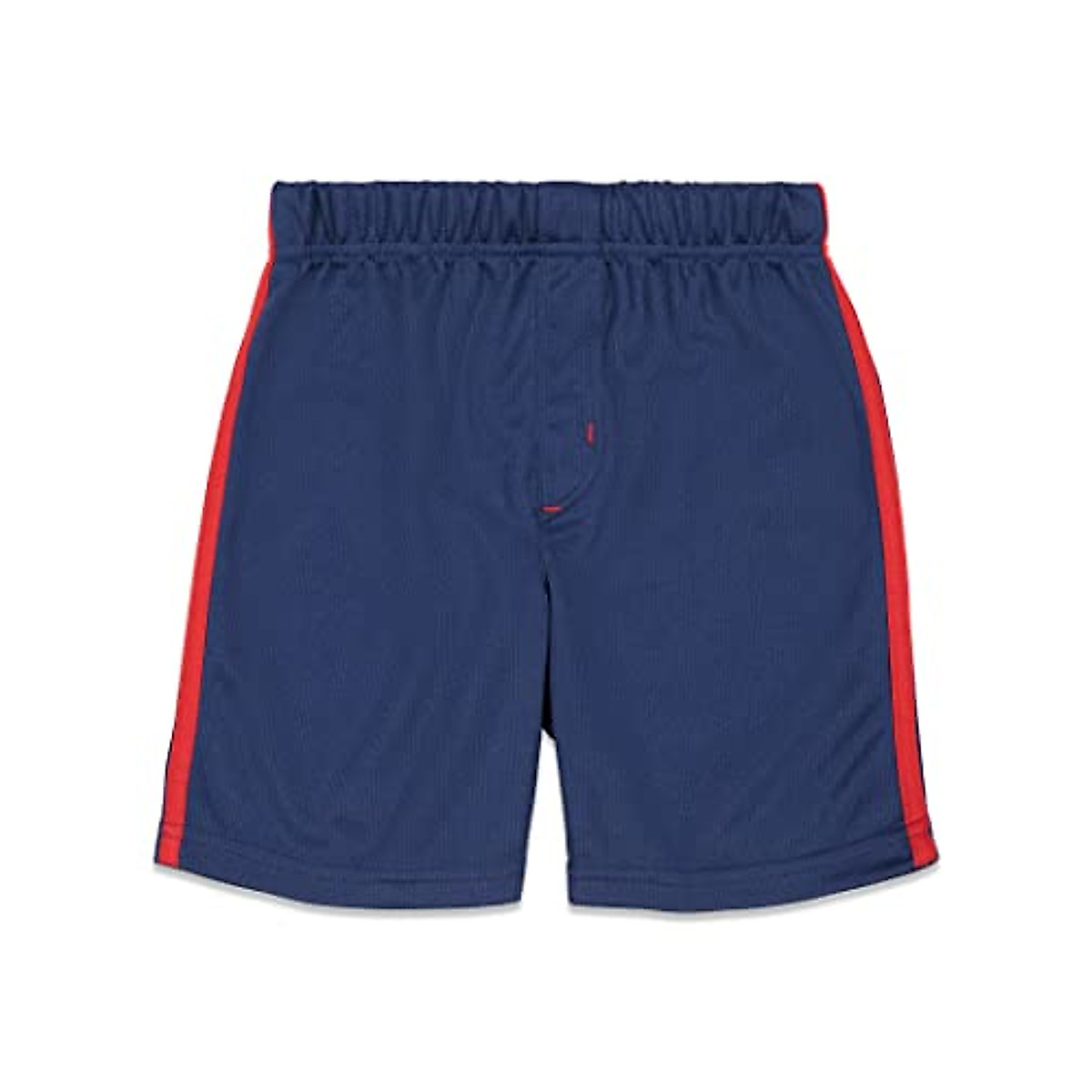 Marvel Avengers Spider-Man Little Boys Graphic T-Shirt Bike Shorts Mesh Outfit Set Red/Blue 7-8