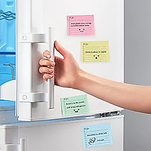 EOOUT 10 Pack to Do List Sticky Notes, 500 Sheets Self-Stick to Do Sticky Notes with Line, 3x4 Inch Adhesive Memo Sticky Notes Notepad Bulk, Home Office School Planner Reminder Supplies