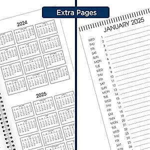 AT-A-GLANCE 2024 Weekly Appointment Book Planner Refill for 70-008, 3-1/4" x 6-1/4", Pocket Size (709041024)