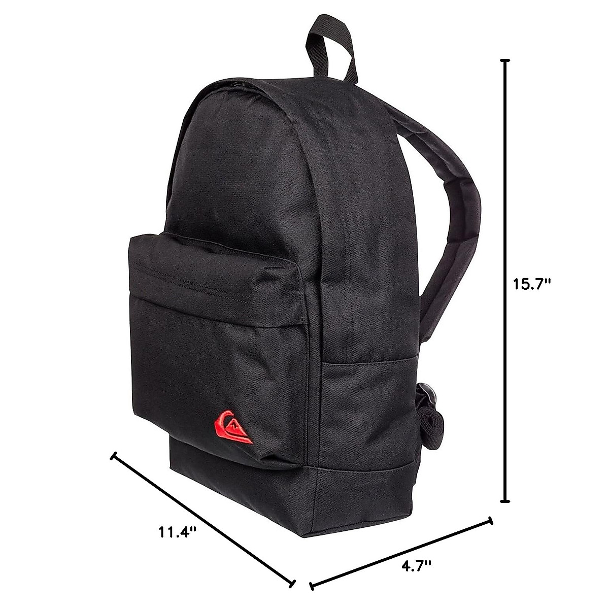 Quiksilver Men's Small Everyday Edition, Backpack, Black, Volume: 18L
