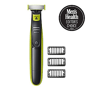 Philips Norelco OneBlade Hybrid Electric Trimmer and Shaver, Frustration Free Packaging, QP2520/90