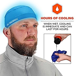 Ergodyne Mens Skull Cap Tools, Blue