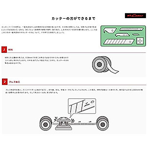 NT Cutter 0.6mm Extra Thick Heavy Duty snap-Off Blades, 5-Blade/Pack, 1 Pack (BL06P)