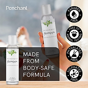 Penchant Premium Silicone Lube - Personal Lubricant for Women & Men - Latex-Safe, Water-Resistant, Hypoallergenic, Paraben-Free - 4oz