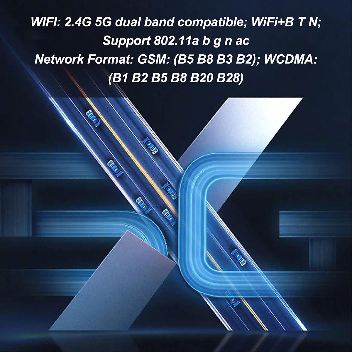 Airshi Tablet Computer, 10.1in RAM 4GB ROM 64GB HD Tablet 5G WiFi Smoothly Operation 8MP 16MP Dual Camera US Plug 100‑240V for Leisure (US Plug)