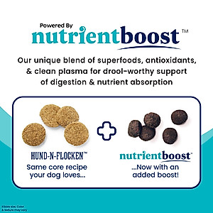 Solid Gold Dry Dog Food for Adult & Senior Dogs - Made with Real Lamb & Brown Rice - NutrientBoost Hund-N-Flocken Healthy Dog Food for Weight Management & Better Digestion - 3.75 LB Bag