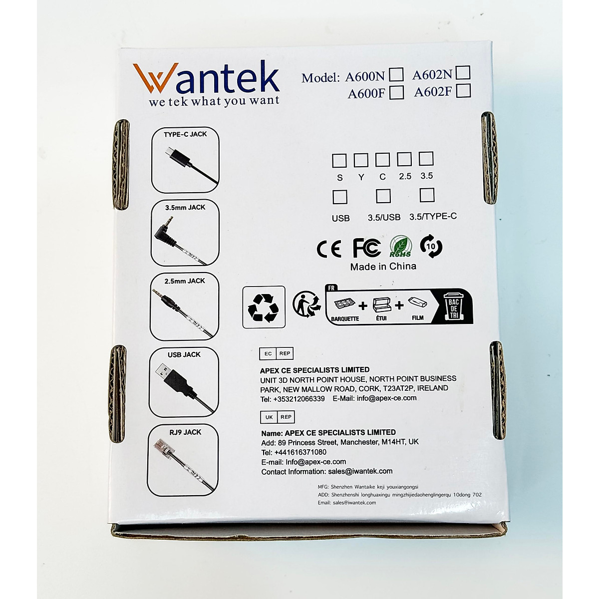 Wantek Corded Office Telephone Headset RJ9 with Noise Cancelling Mic and Quick Disconnect Compatible with Polycom VVX310 VVX311 VVX410 VVX411 Shoretel 230 480 Avaya 1408 1416 5410 Mitel 5220(600QS3)