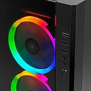 YEYIAN Katana X23 Gaming PC Computer, Intel 12th Gen Alder Lake i7-12700KF 12-Core 3.6GHz, GeForce RTX 3060 TI 8GB GDDR6, 1TB NVMe Gen 4 SSD, 32GB DDR5 4800MHz, 120mm AIO, Windows 11, WiFi 6, BT 5.2
