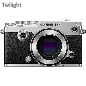 Olympus PEN-F Mirrorless Micro Four Thirds Digital Camera (Body Only, Silver)
