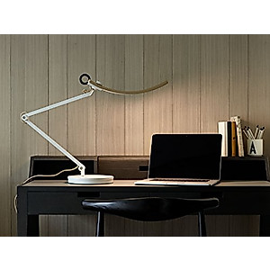 BenQ eReading LED Desk Lamp/ Task Lamp/ Swing Arm Lamp: Eye-Care, Auto-Dimming, CRI 95, 13 Color Temperatures, 35” Wide Illumination for Home Office, Bedroom, Living Room (Gold)