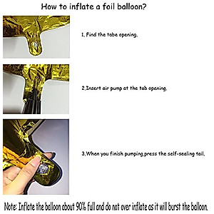 GOER 42 Inch 2023 Gold Foil Number Balloons for 2023 New Year Eve Festival Party Supplies Graduation Decorations