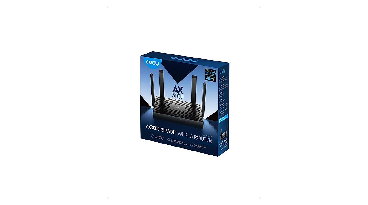 Cudy AX3000 Wi-Fi 6 Router - Fast & Powerful Connectivity