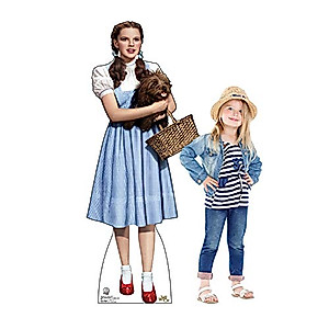 Cardboard People Dorothy Holding Toto Life Size Cardboard Cutout Standup - The Wizard of Oz 75th Anniversary (1939 Film)