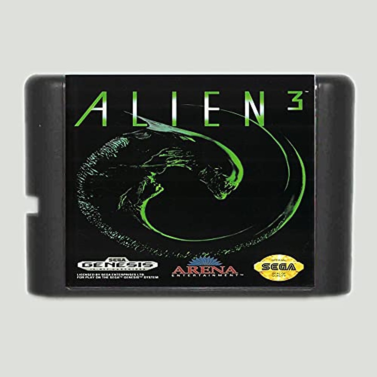 Royal Retro Alien 3 16 bit Game Card For Sega MegaDrive & Genesis System (JAP Shell)