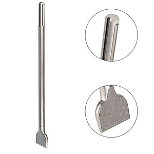 ALL-CARB 3Pcs 16-Inch Chisel Set, Heavy Duty Rotary Hammer Chisel Bit Set, Including Flat Chisel, Point Chisel and Scaling Chisel