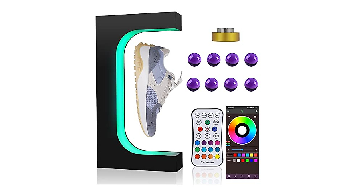 Levitating Shoe Display Stand - Showcase Sneakers in Style