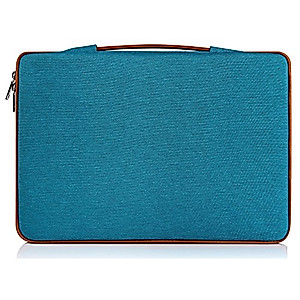 ProCase 14-15.6 Inch Laptop Sleeve Case Protective Bag, Ultrabook Notebook Carrying Case Handbag for 14" 15" Samsung Sony Asus Acer Lenovo Dell HP Toshiba Chromebook Computers -Teal Universal Sleeve Case Bag 15_Teal
