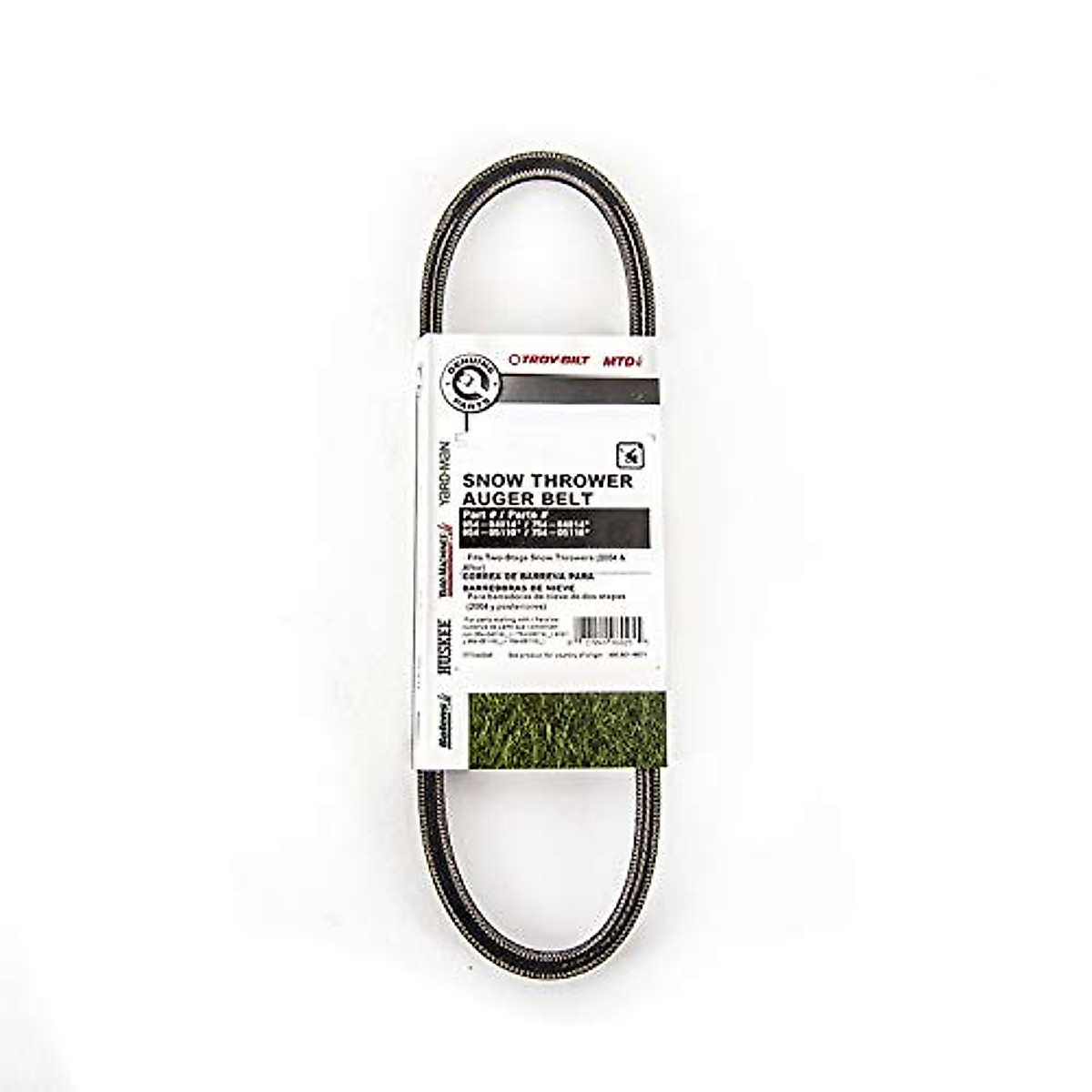 MTD Genuine Parts 490-501-M071 Snow Thrower Auger Belts