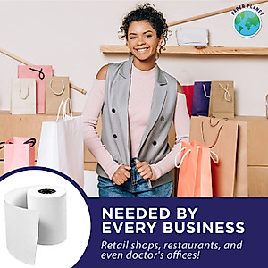 Thermal Paper for Clover POS (Clover Mini Thermal Printer) by Paper Planet | Credit Card Receipt Paper Rolls for Clover C200 C300 C301 C302 C305 | 8 Rolls