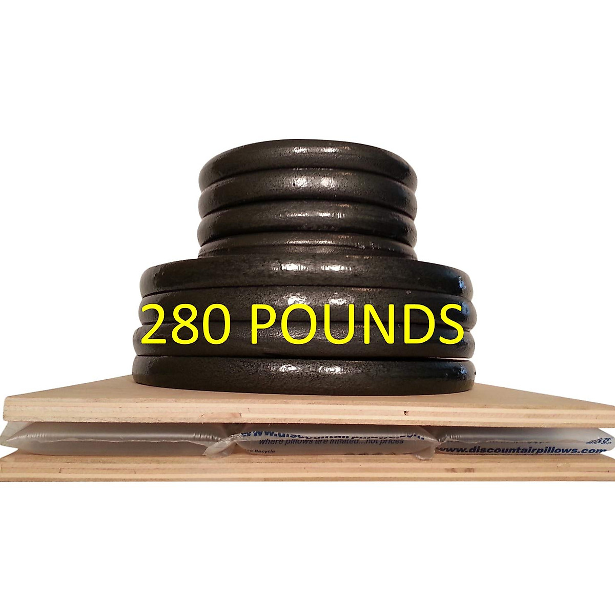 330 count 4x8 airDEFENDER air pillows 40 gallon 5.33 cubic feet void fill cushioning shipping packing package