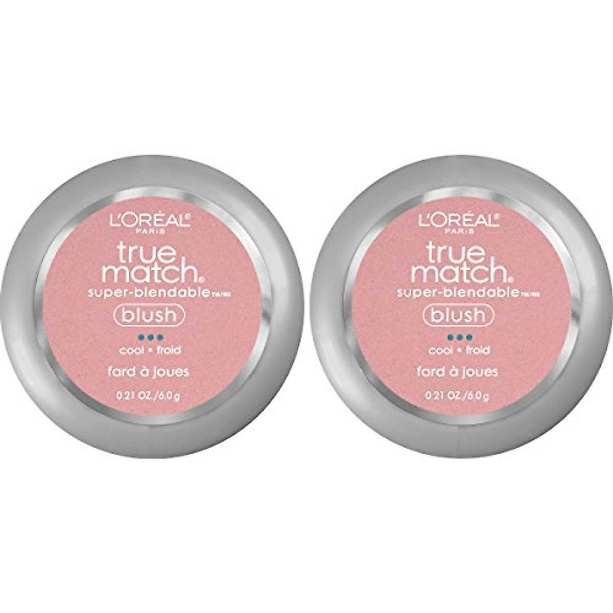 L'Oreal Paris Cosmetics True Match Super-Blendable Blush, Tender Rose, 2 Count
